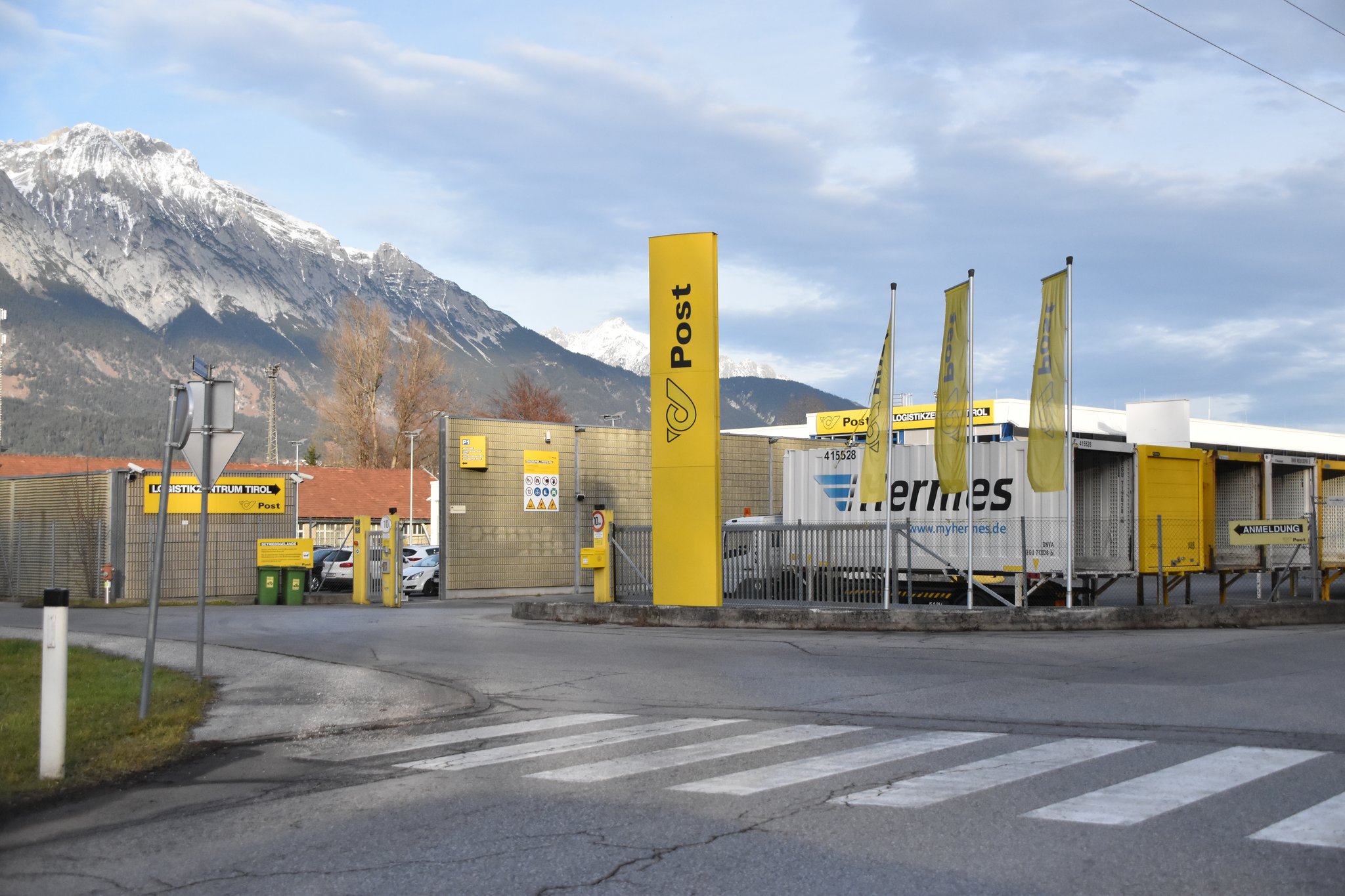 Die Post: Haller Logistikzentrum zieht nach Vomp - Hall-Rum