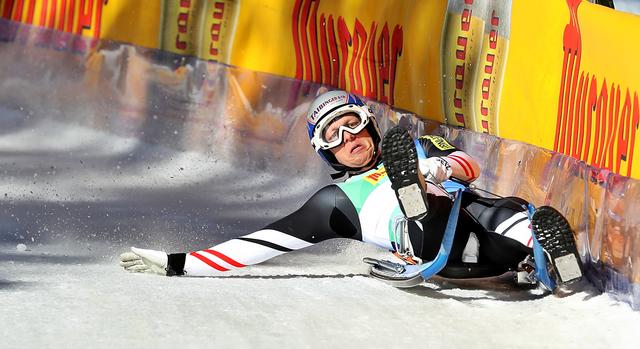 Naturbahnrodeln: Scheikl macht das Dutzend voll - Bruck an der Mur