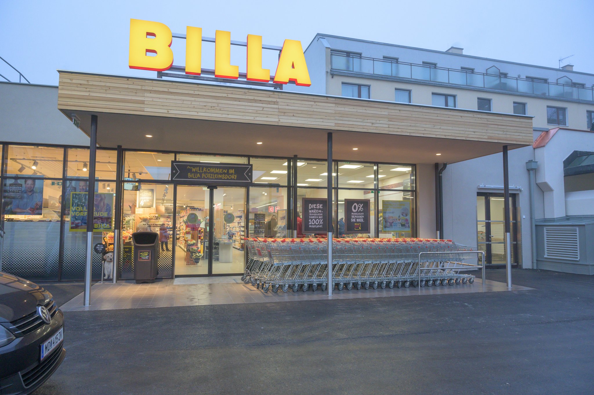 WIEN PÖTZLEINSDORF: Billa eröffnet neue Filiale - Wien