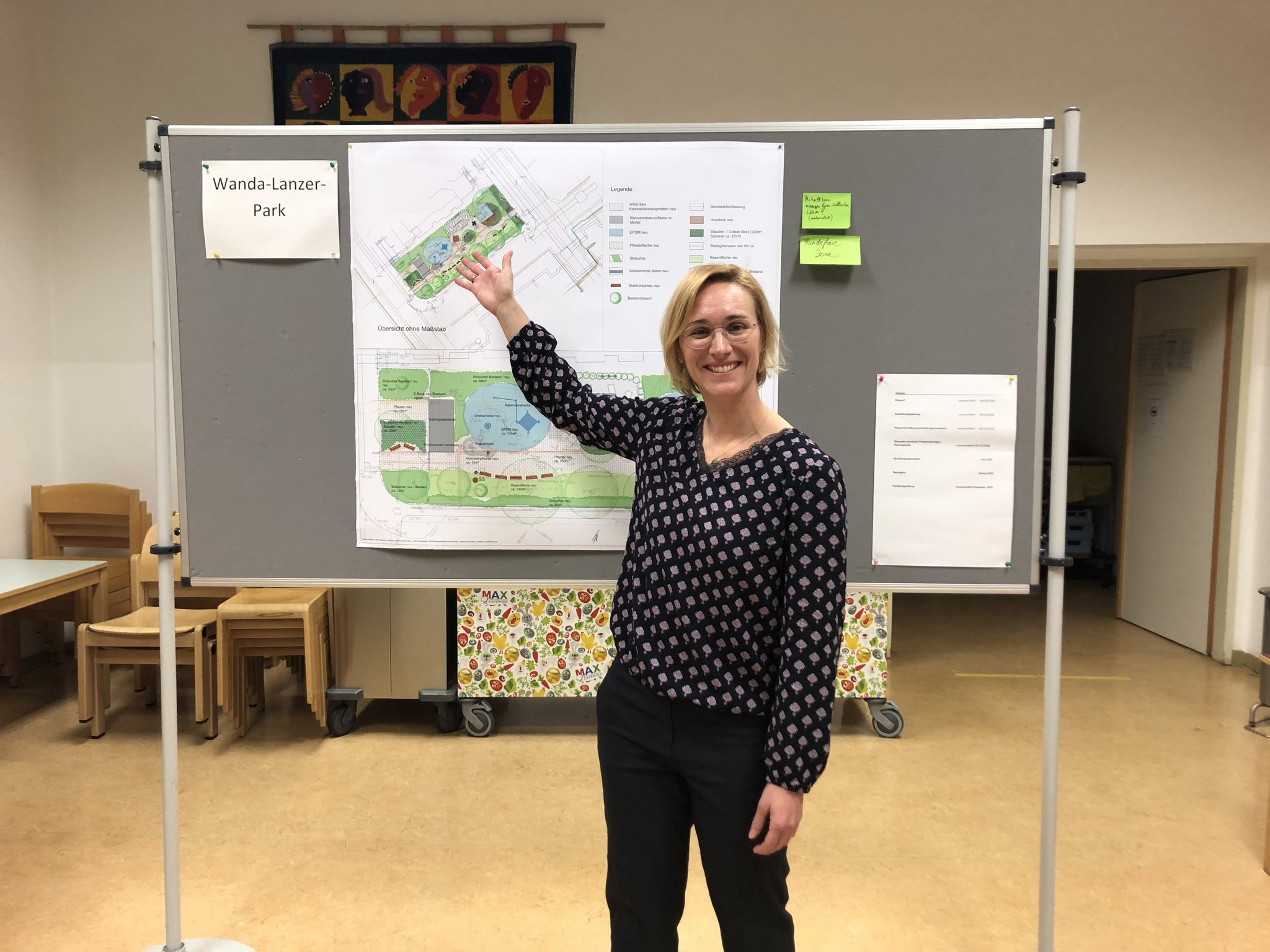 Phorusgasse: Neue Pläne für den Wanda-Lanzer-Park - Wieden