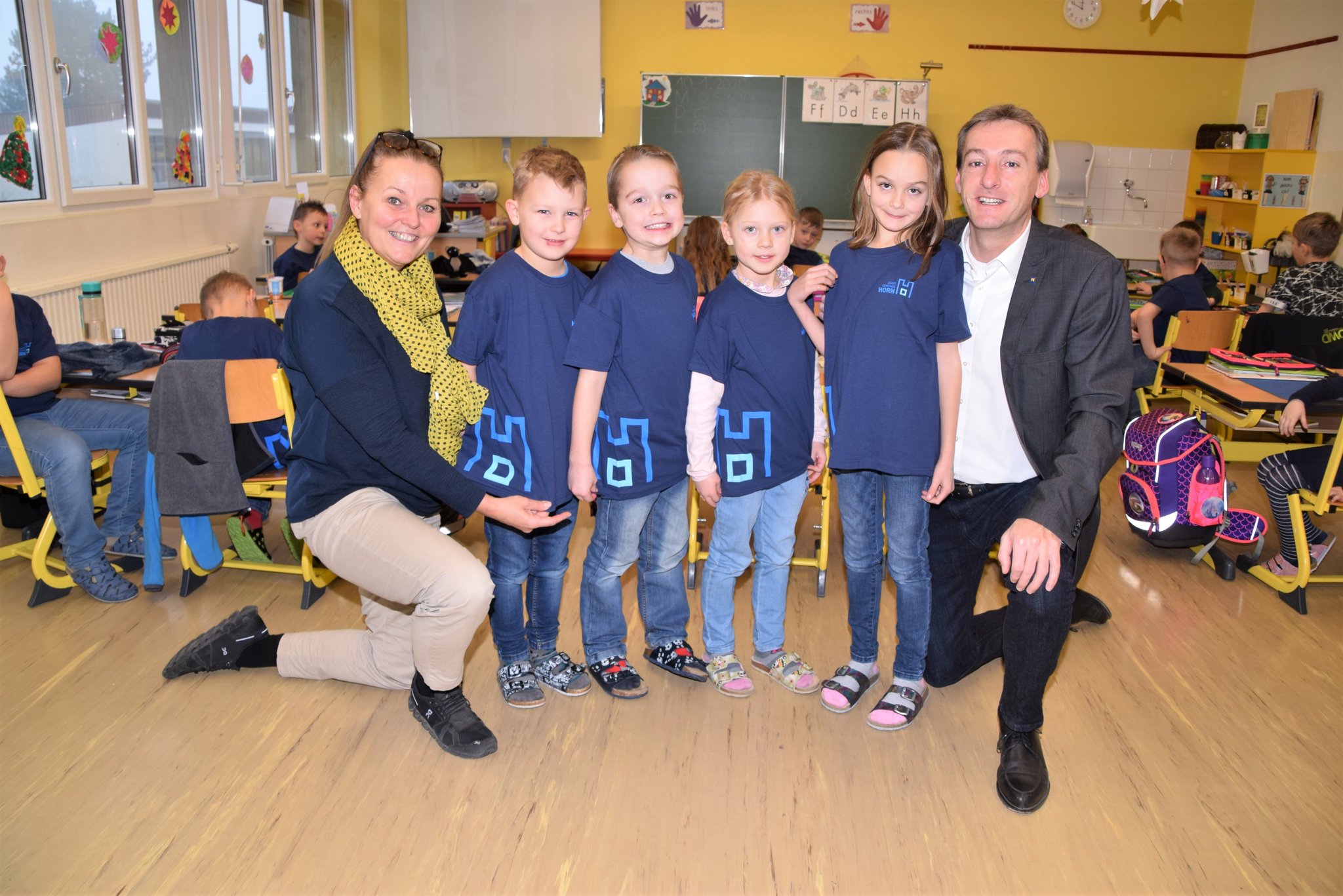 Gratis-Shirts für die Horner Kids - Horn