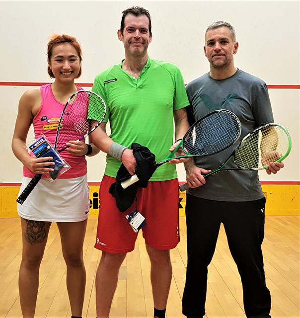 Squash Union Wr. Neudorf Mödling: Jackie Peychär stark wie die Männer ...