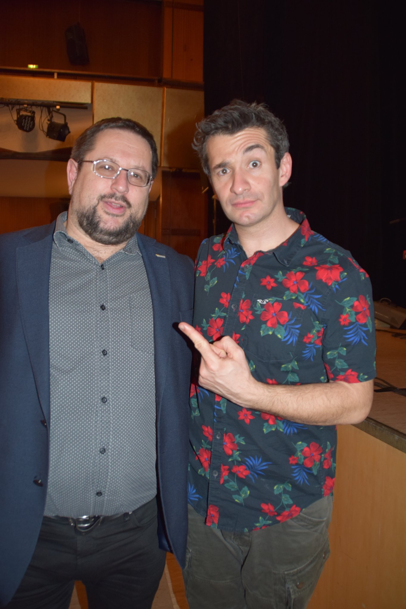 Omar Sarsam nach "Herzalarm" in der Babenbergerhalle - Klosterneuburg