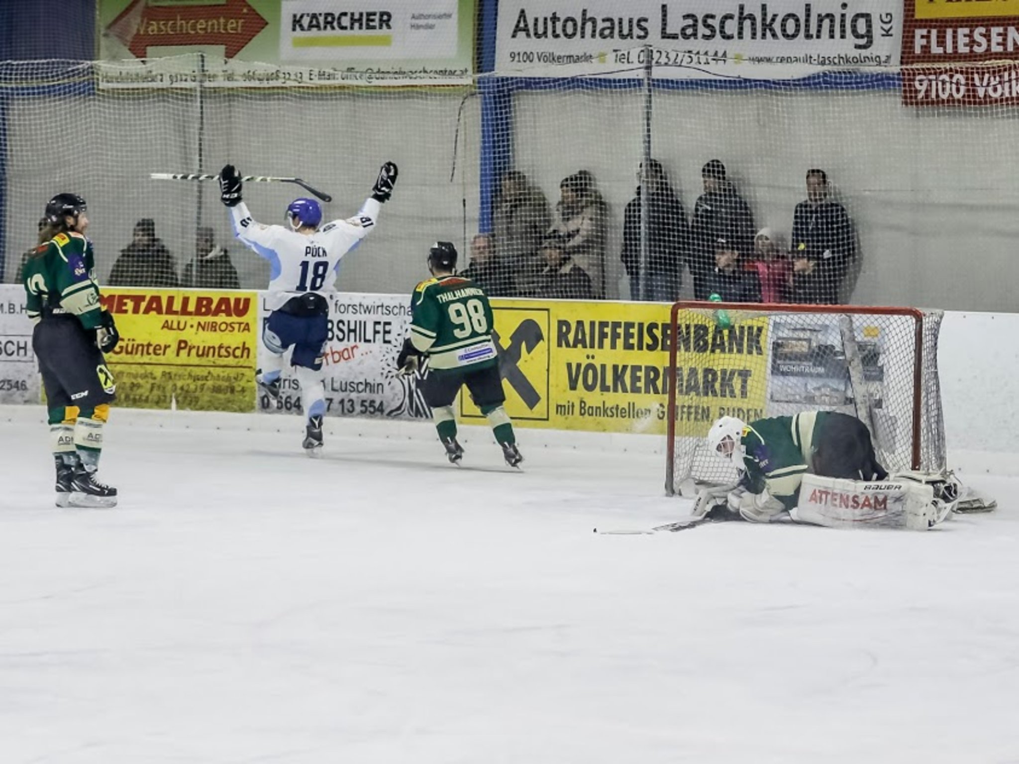 Eishockey: Kracher perfekt! Steindorf trifft im Semifinale auf Spittal ...