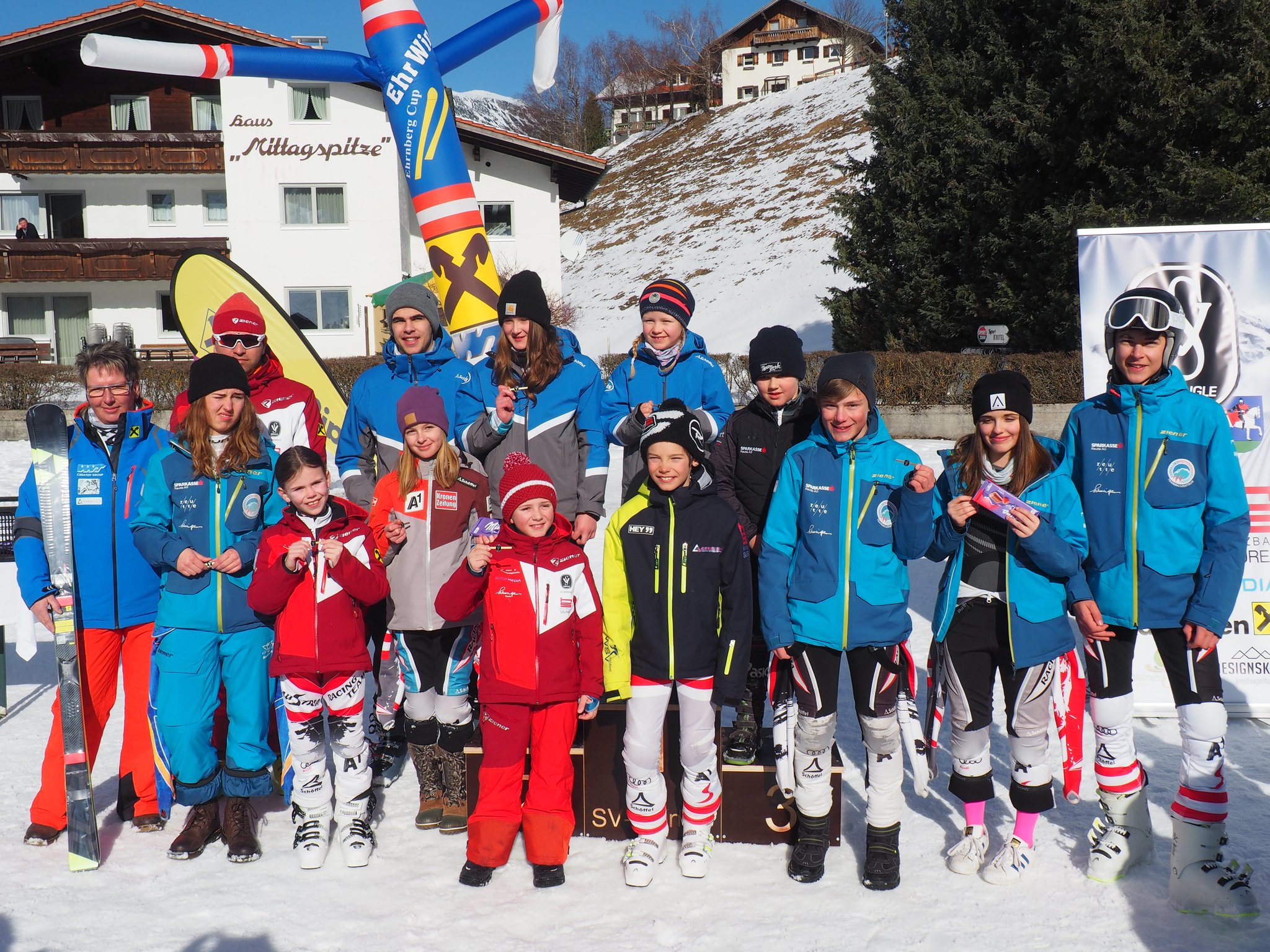 3. Ehrenbergcup-Rennen: Nachwuchsskifahrer maßen sich in Stanzach - Reutte