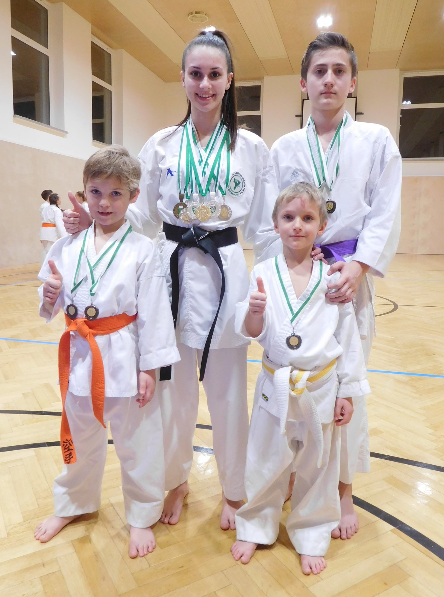 Karate: Elf Podestplätze bei den Landesmeisterschaften - Voitsberg