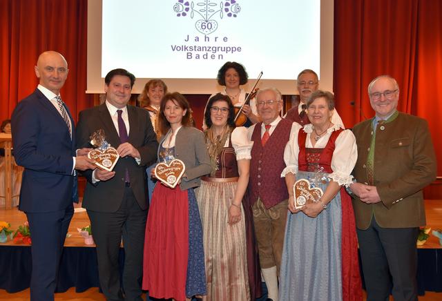Jubiläum: Volkstanzgruppe Baden feierte 60. Geburtstag - Baden