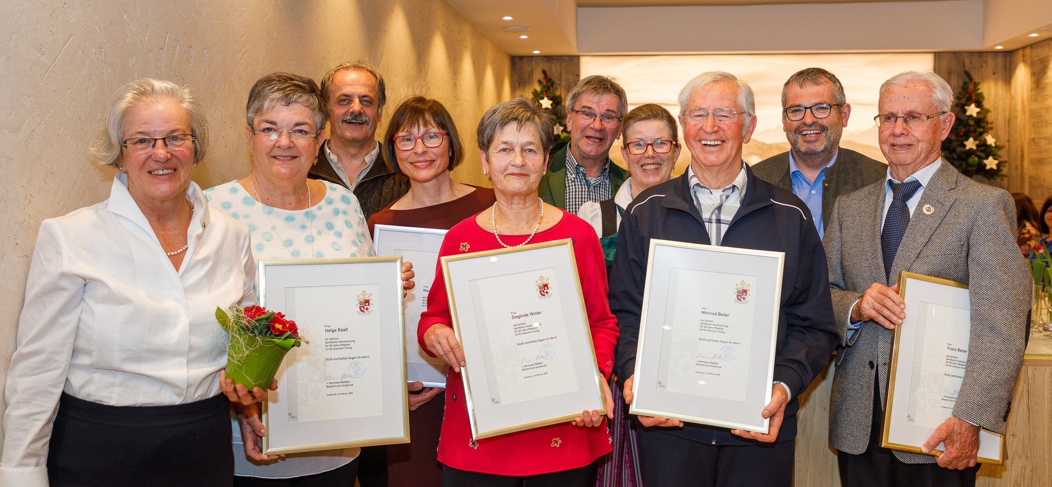 Jubiläum des Kirchenchors Inzing! - Telfs