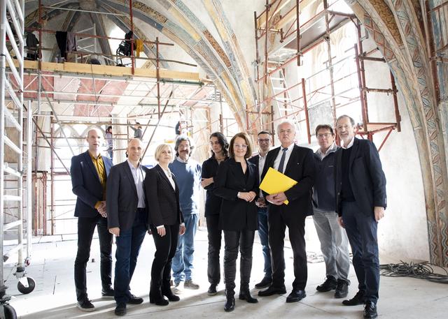 Dominikanerkirche: 700 Jahre alte Wandmalereien restauriert - Krems