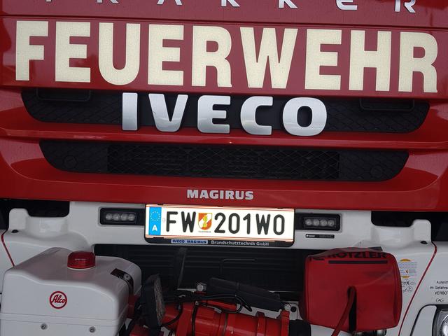 Preitenegg: Erste Feuerwehr mit neuen Kennzeichen - Lavanttal