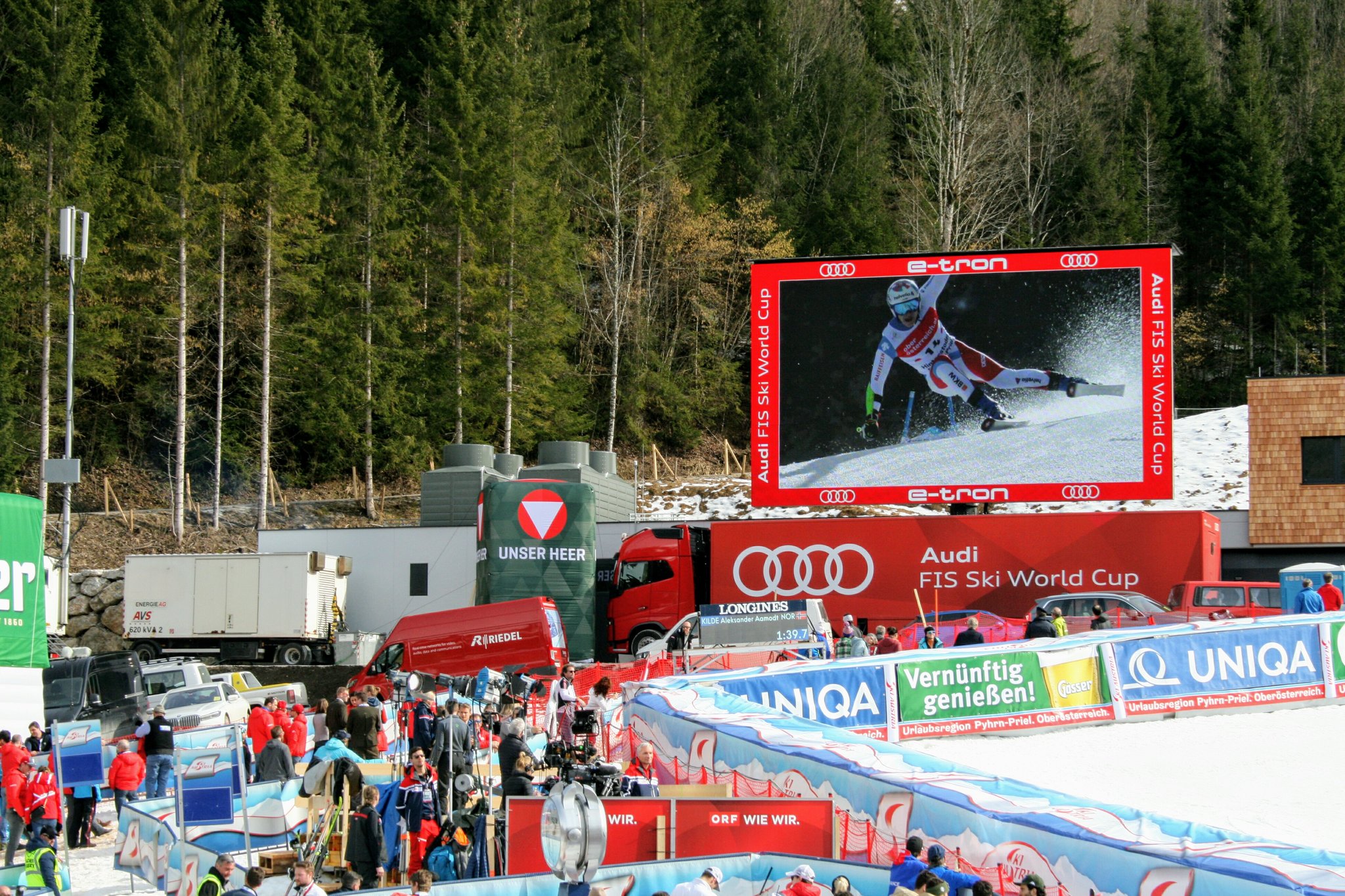 Skiweltcup Hinterstoder 2020: Riesentorlauf /Weltcupstimmung /30 000 ...
