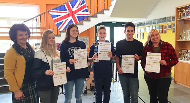 Albrechtsberger Schüler holen Goldmedaille bei den English Olympics - Krems