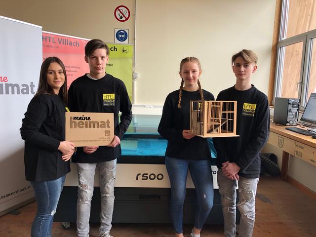 Neuer Laser-Cutter ermöglicht: Meine Heimat und HTL-Villach kooperieren ...