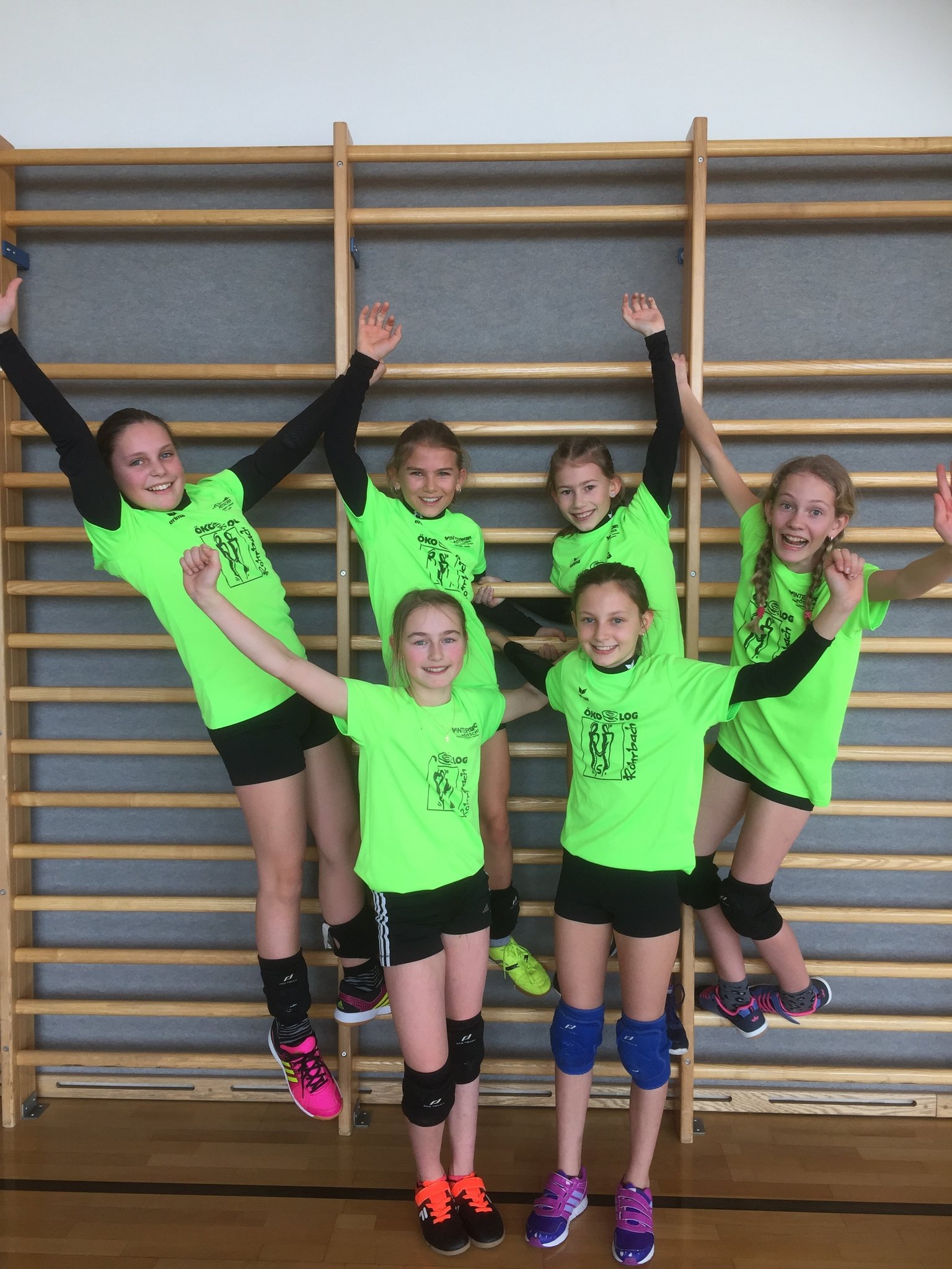 NMS Rohrbach Faustball-Bezirksmeisterinnen - Rohrbach