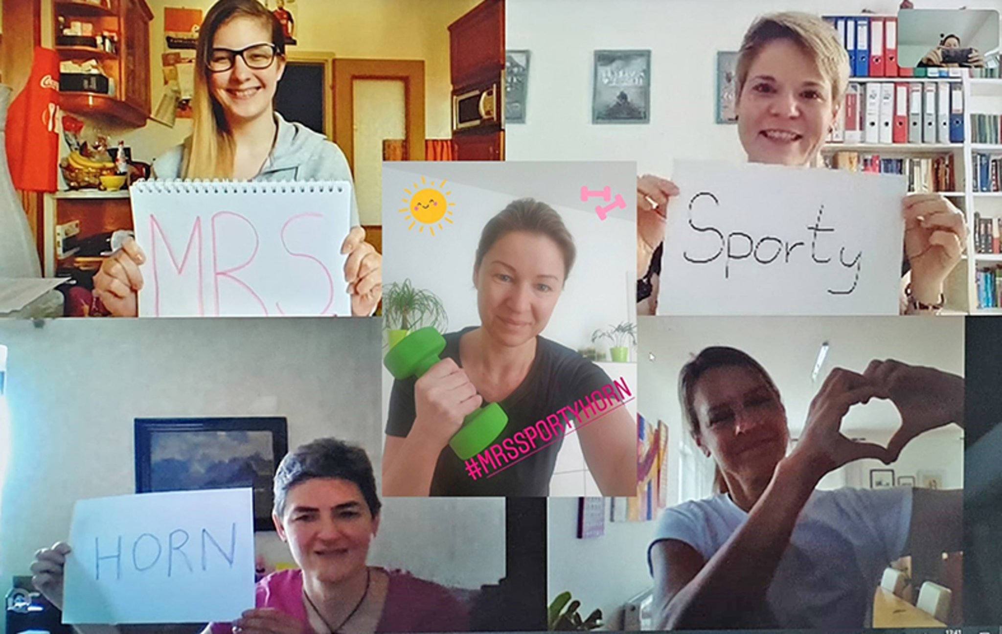 Wir machen weiter - jetzt online! Bleiben Sie fit! - Horn