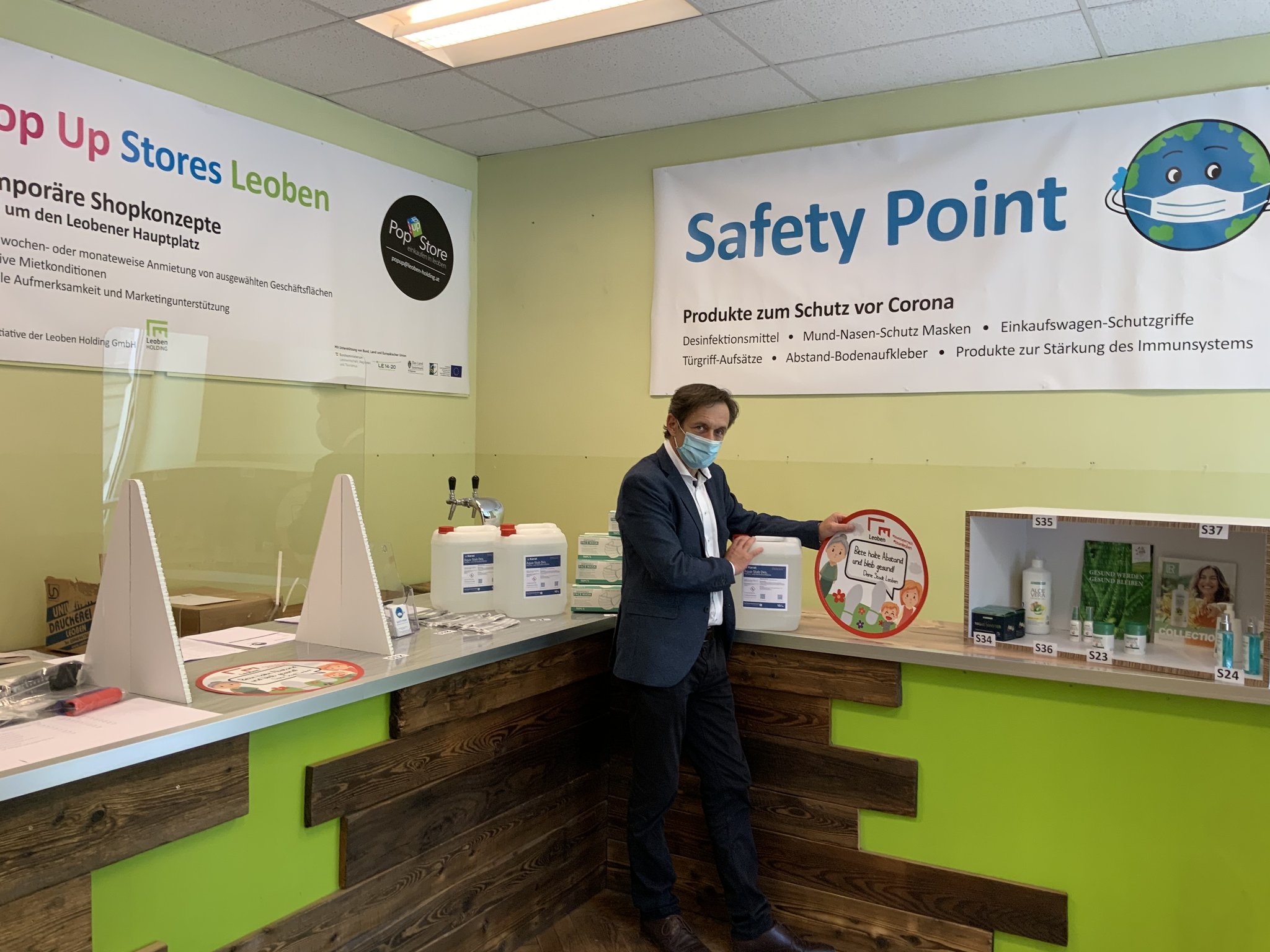 Leobener "Safety Point" im Dienst der Sicherheit - Leoben