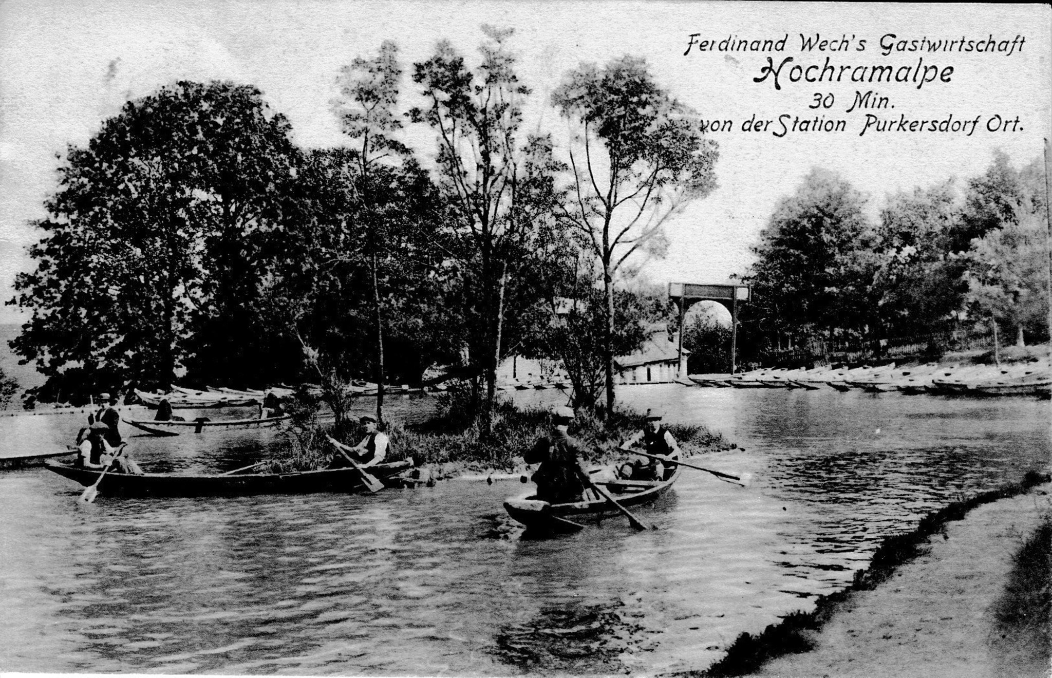 Damals & Heute: Hochramalpe in Gablitz - Purkersdorf