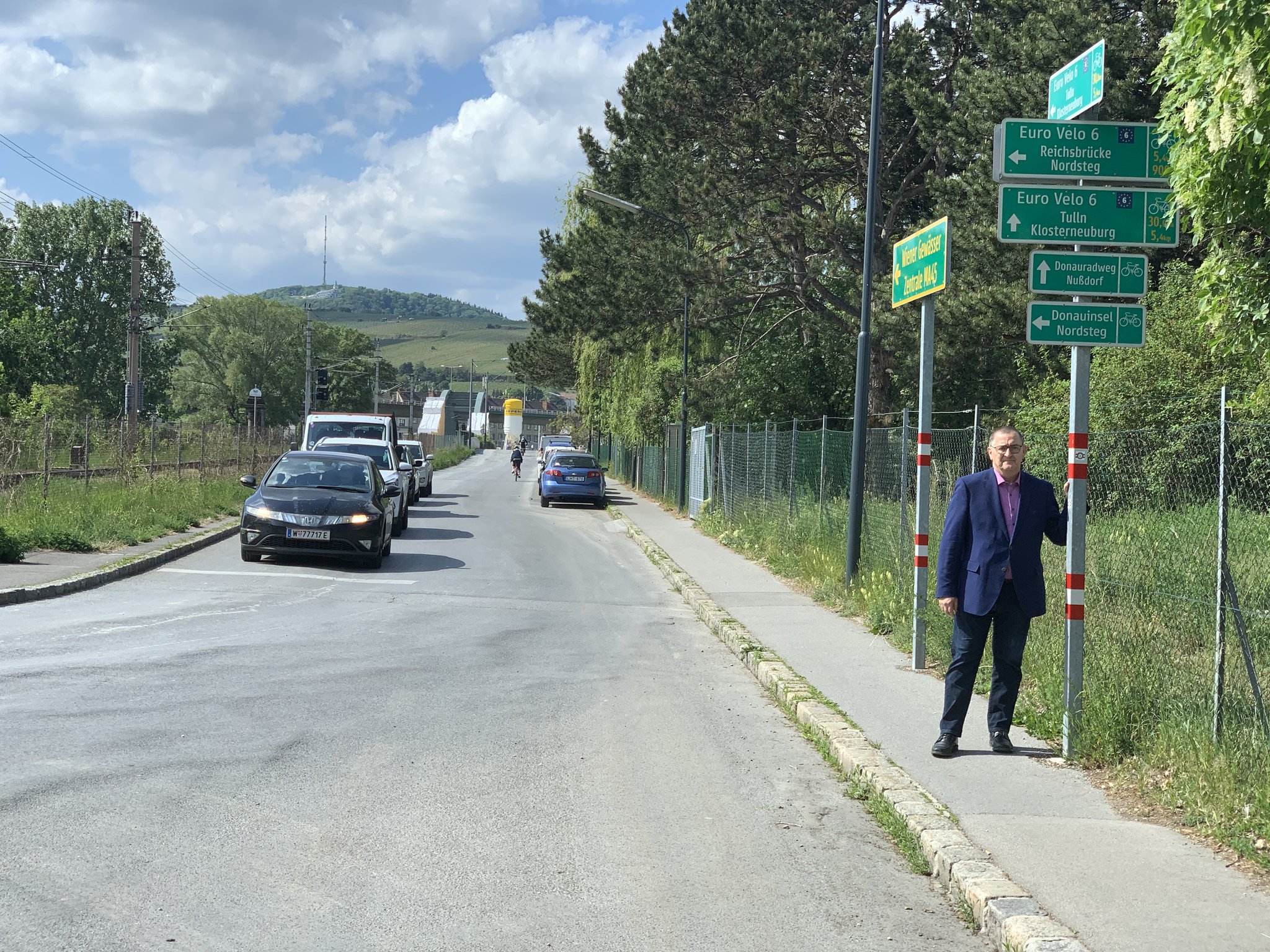 Corona in Wien: Neue Begegnungszone am Brigittenauer Sporn eröffnet ...