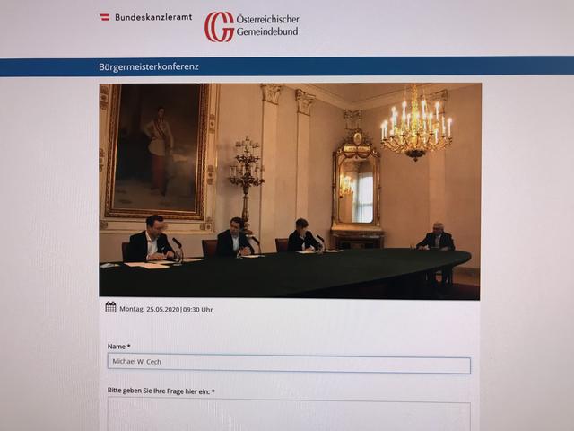 Fördergeld auch für den Bezirk: Bürgermeister Michael Cech nimmt am ...