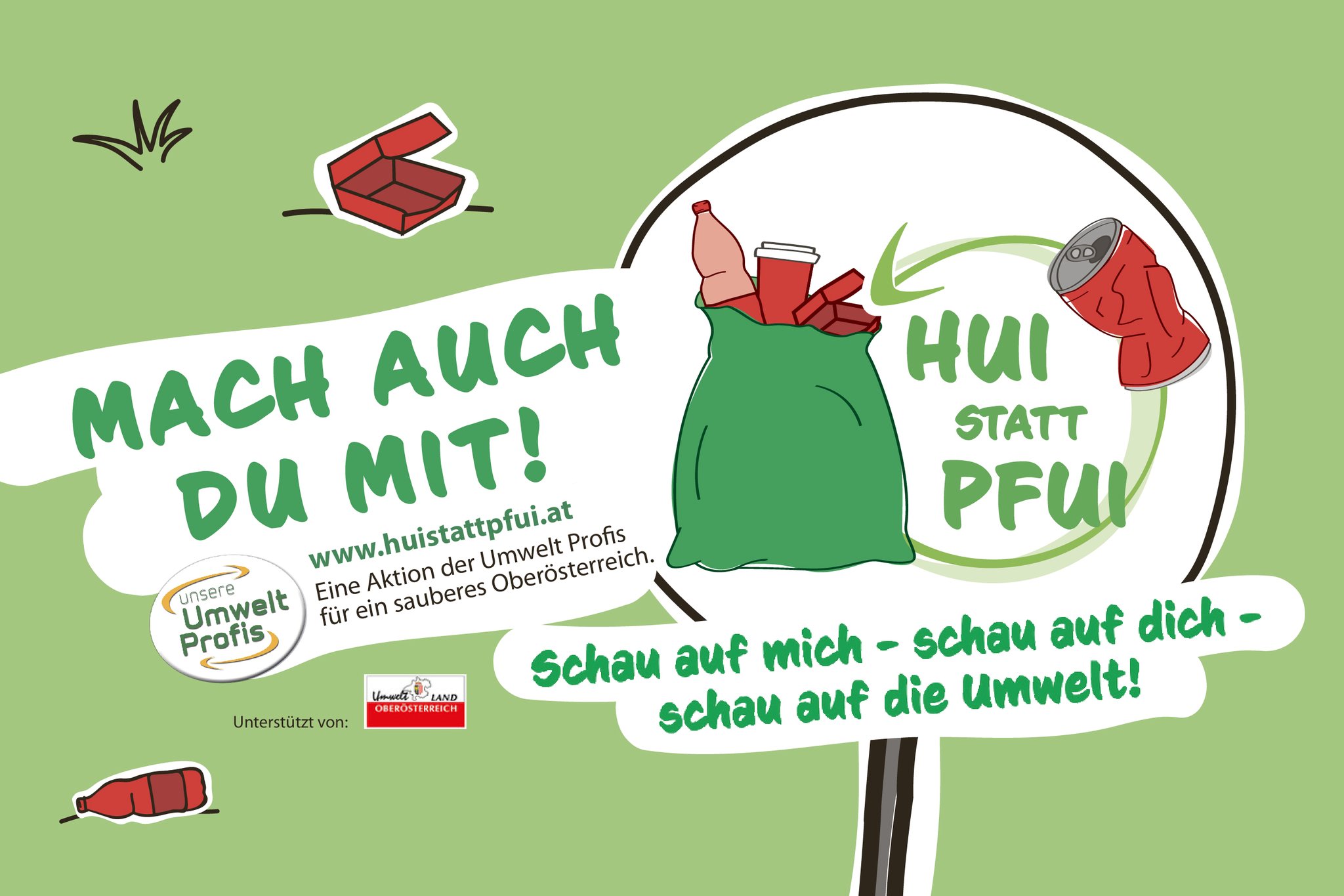 Bildergalerie: "Hui statt Pfui" - Müll sammeln und gewinnen ...