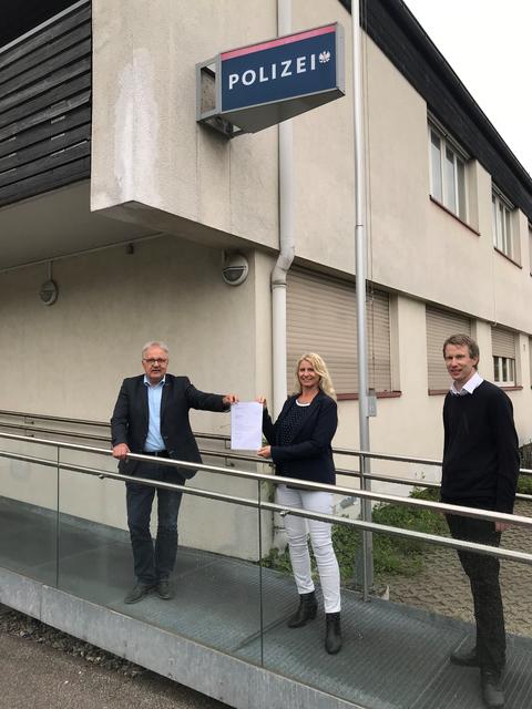 Gahr übergab Petition an Nationalratspräsident Sobotka: VBgm.in Zangerl ...