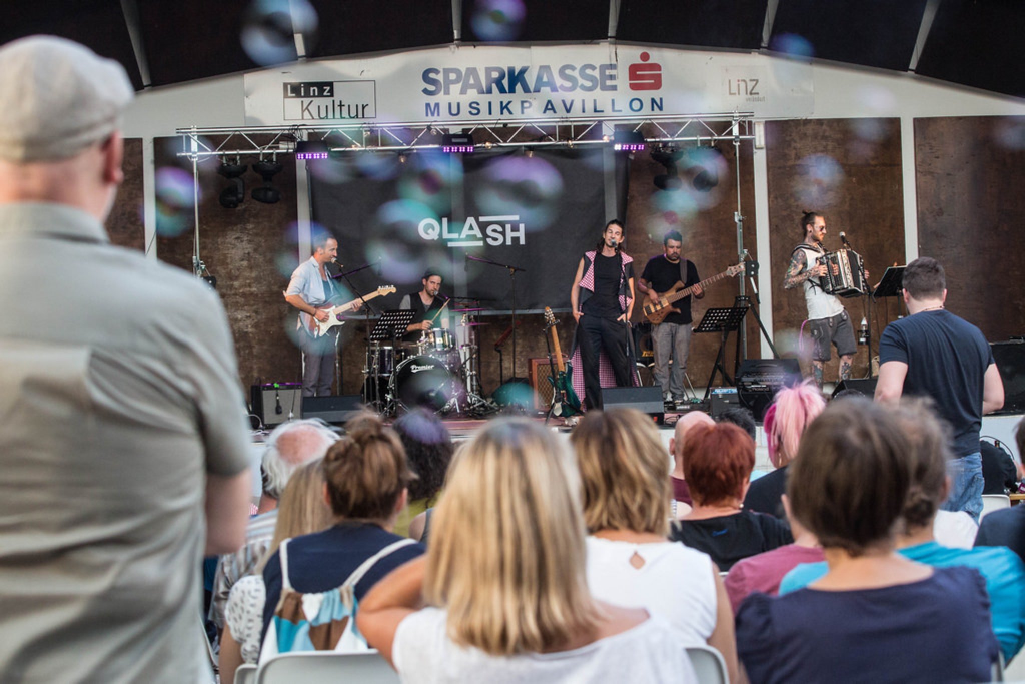 Musikpavillon Linz: 40 gratis Open-Air-Konzerte an der Donaulände - Linz