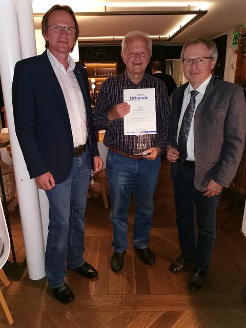 Ehrung: Dank an Gallspachs Vizebürgermeister Gerhard Mairhuber ...