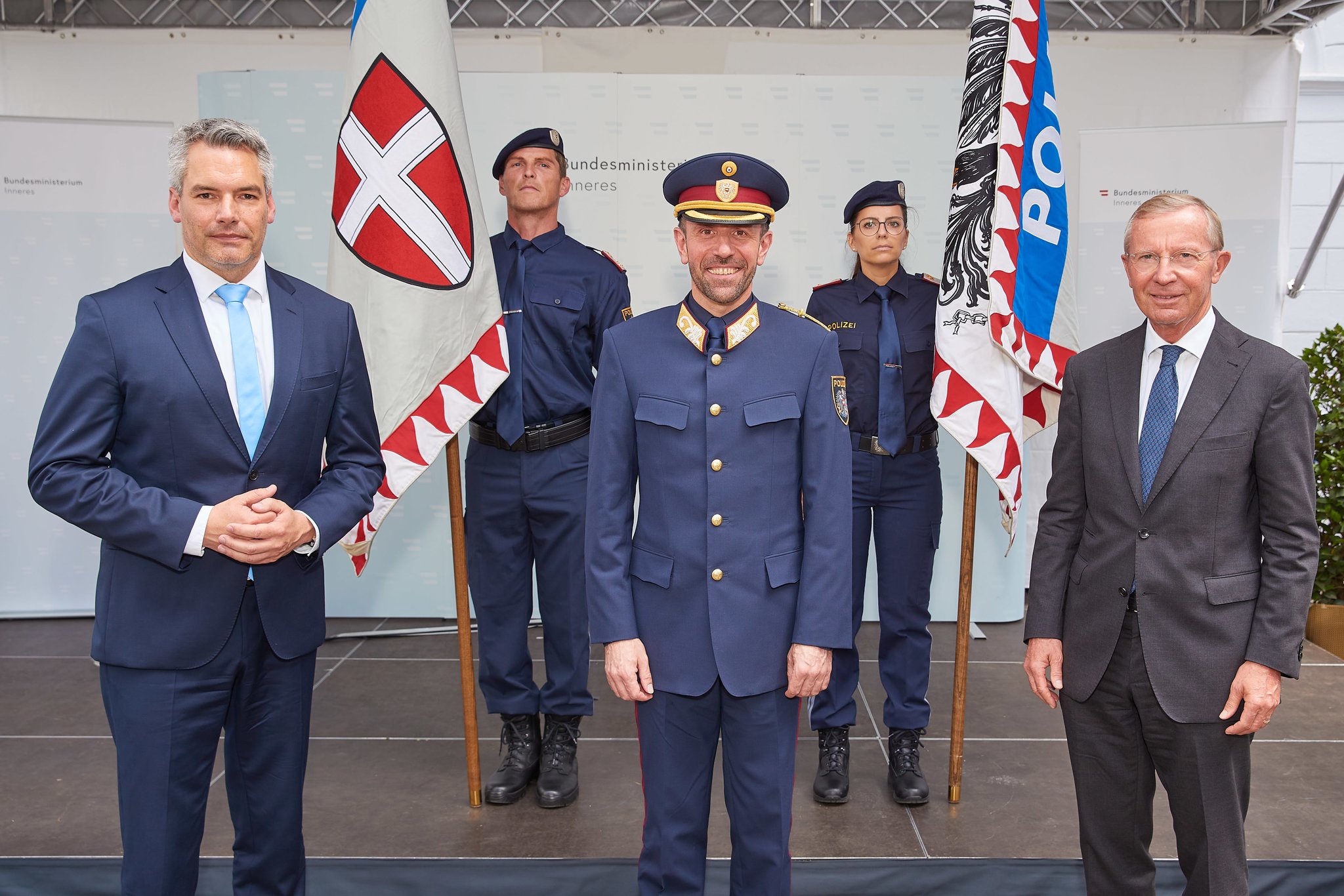 Polizei in Österreich: Franz Ruf wurde in sein neues Amt eingeführt ...