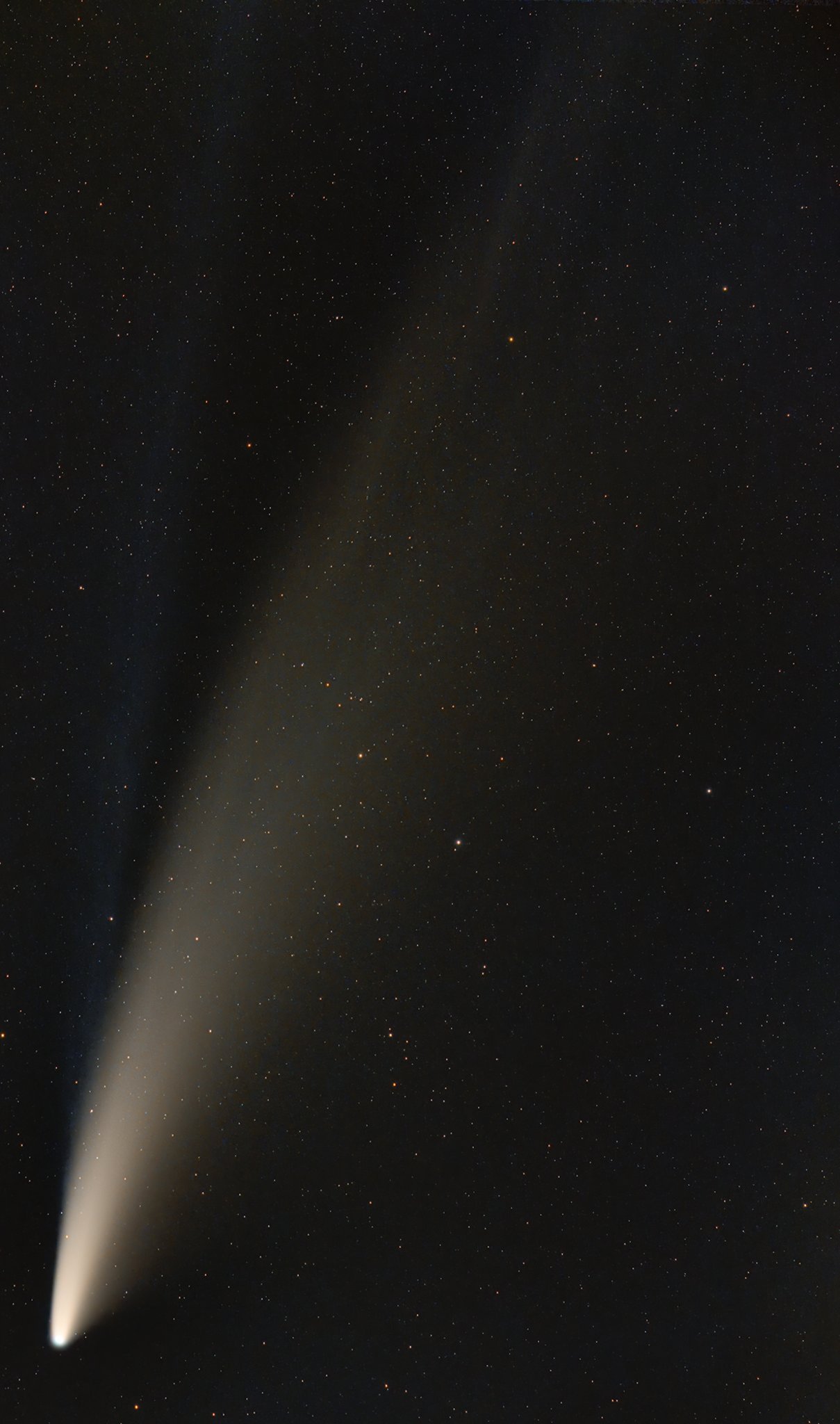 C/2020 F3 Neowise erfreut die Astrophotographen: Komet Neowise - nun am ...