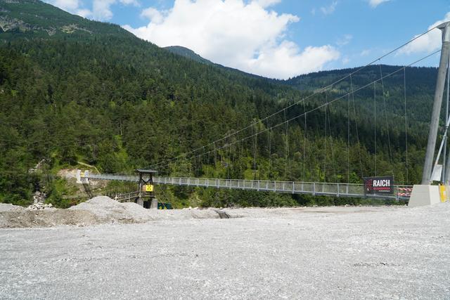 Life-Projekt: Neue Hängebrücke in Forchach ist fast fertig - Reutte
