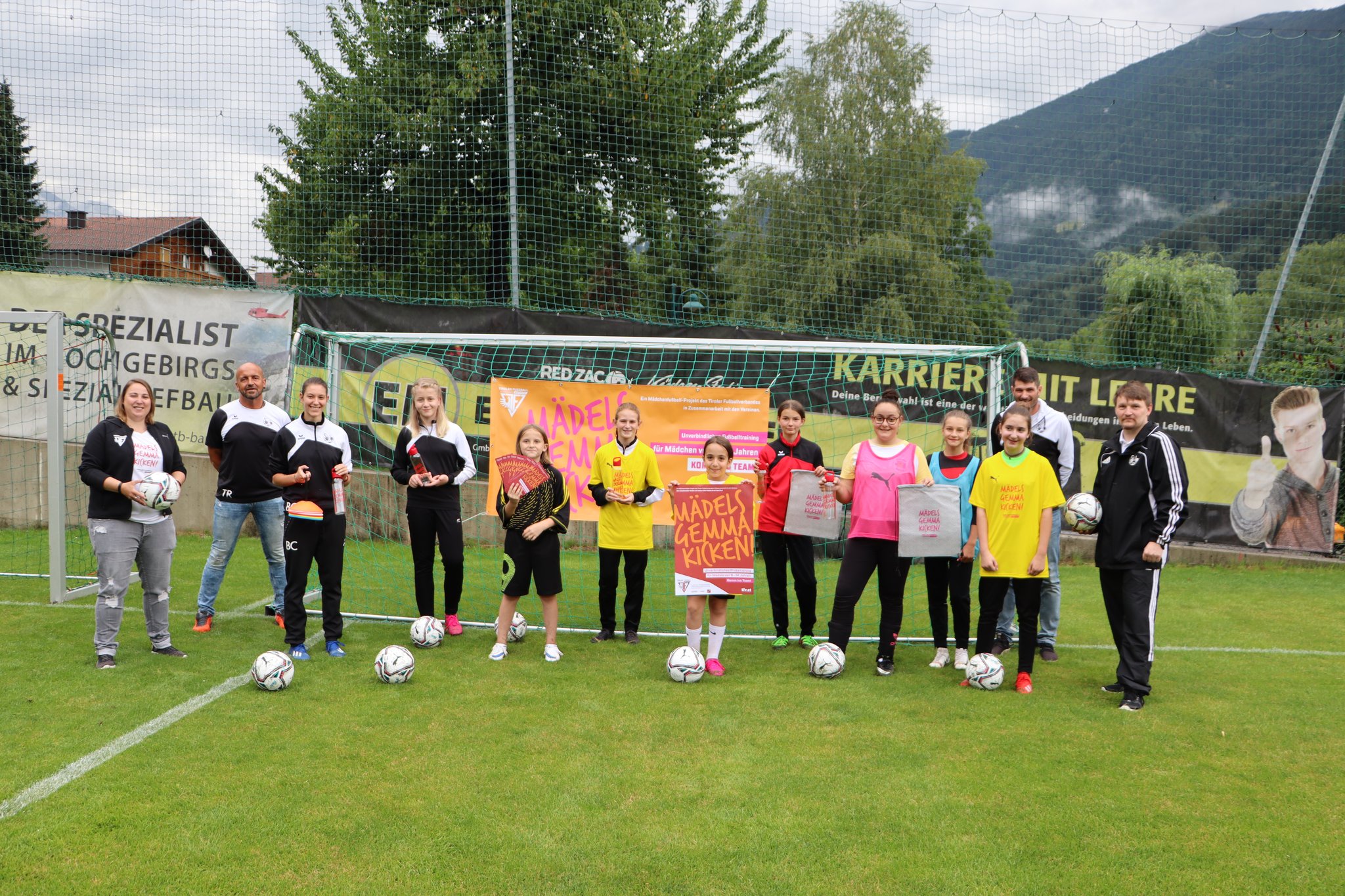 Initiative des Tiroler Fußballverbands: SV Landeck ist Partner von ...