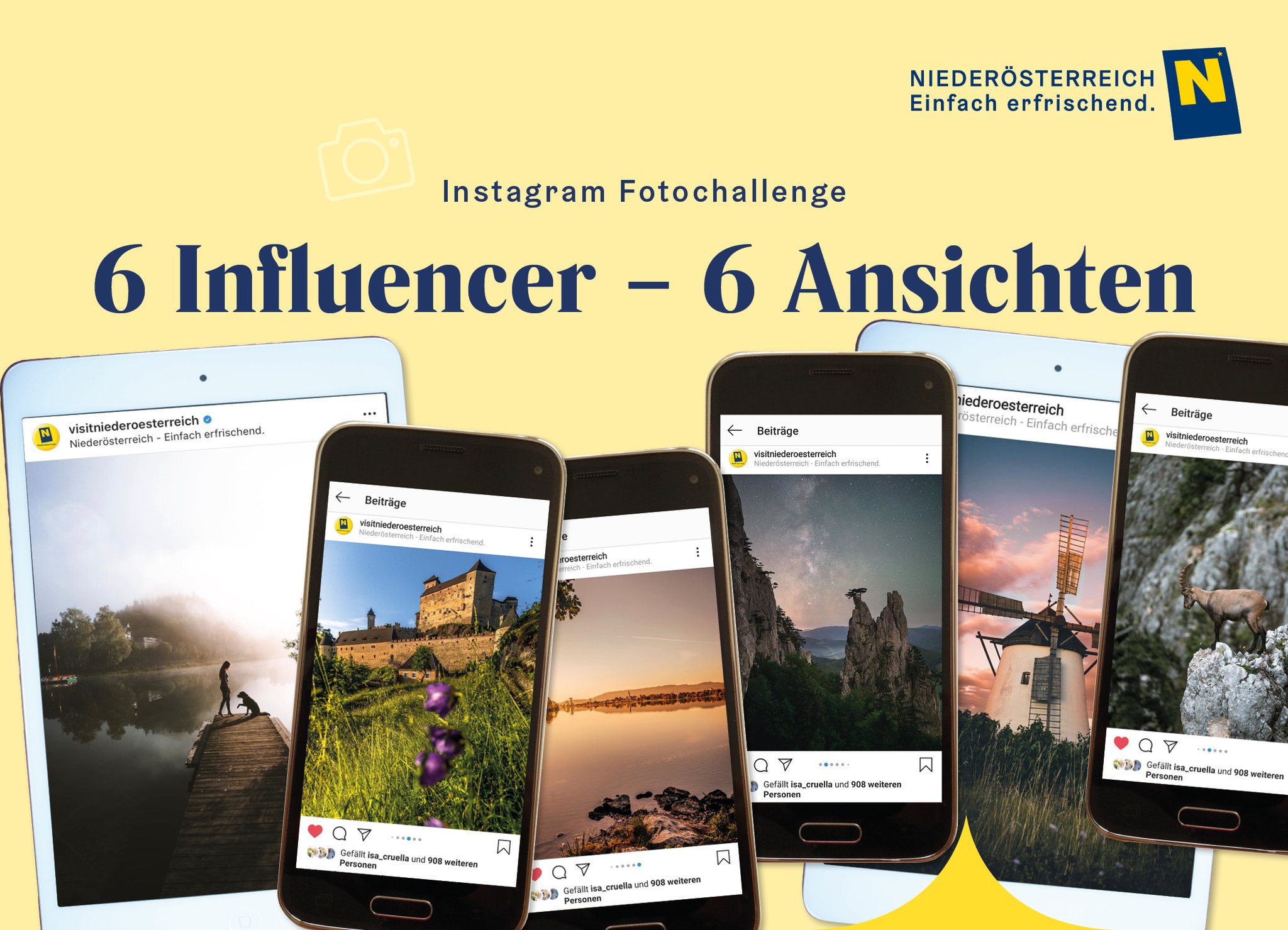 6 Influencer, 6 Ansichten: Niederösterreich Werbung startet Instagram ...