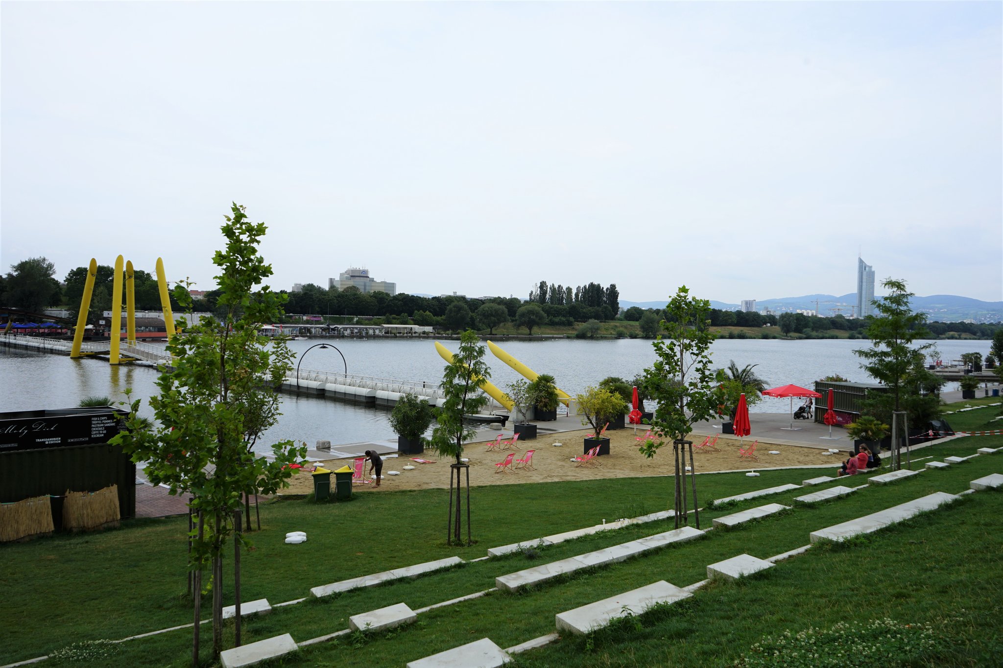 Neue Donau: Coppa Beach - Liesing