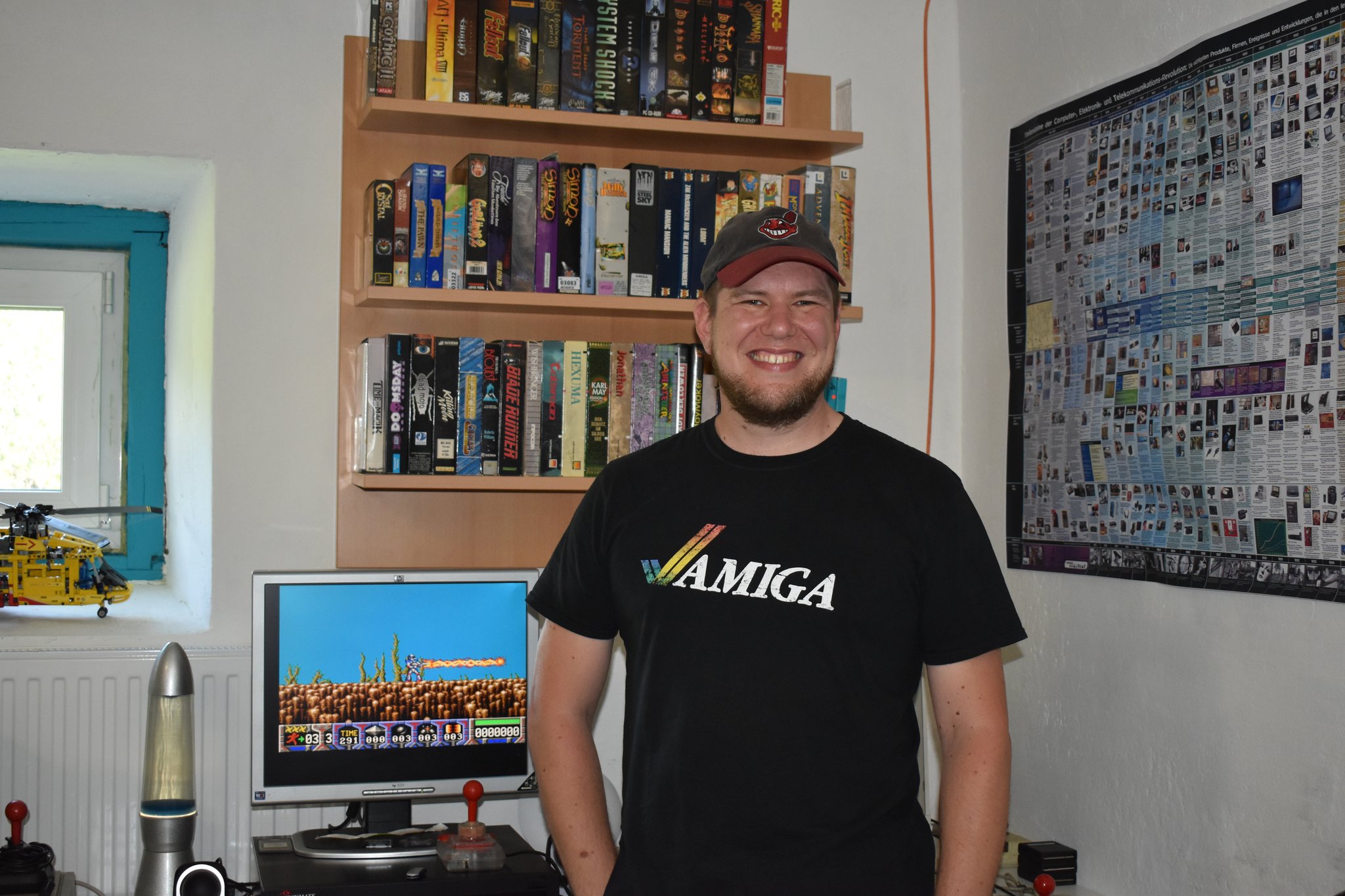 Andreas Zahrl eröffnet sein Computermuseum - Waidhofen/Thaya