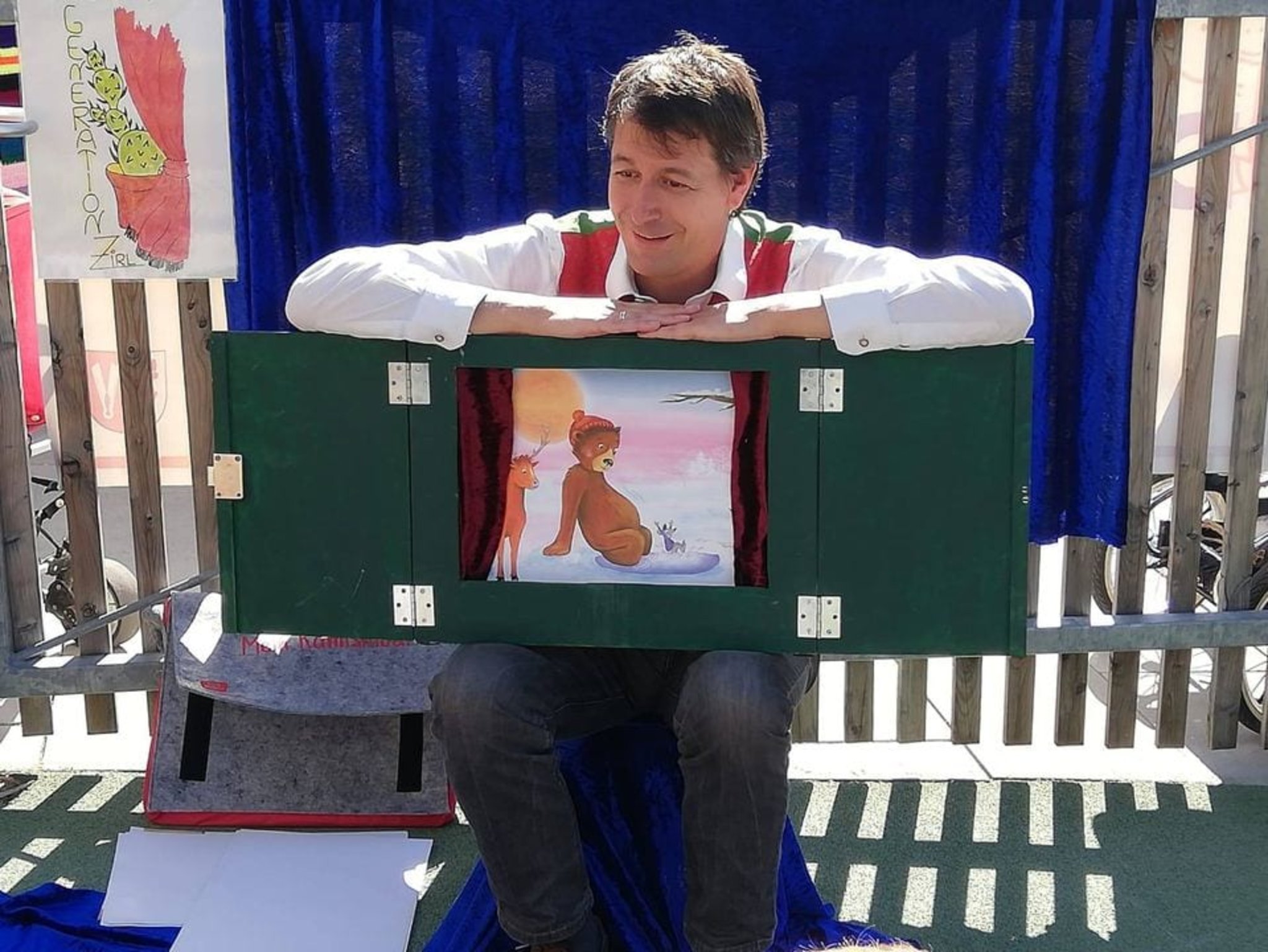 Christian Forster ließt vor: "Geschichten bewegen" in Zirl - Telfs