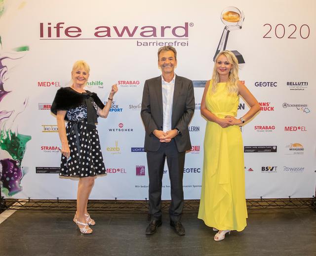 Charity: "life award barrierefrei Gala" im Congress Innsbruck - Innsbruck