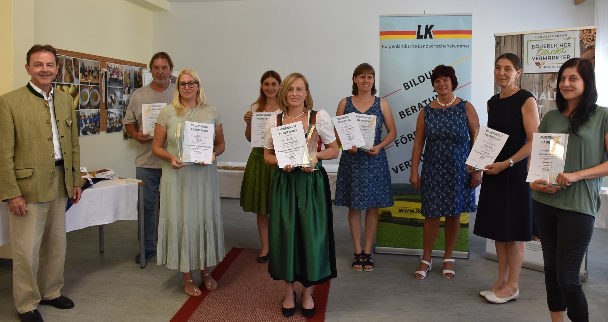 23. Brotprämierung: Gold für Striezel aus Walbersdorf - Mattersburg