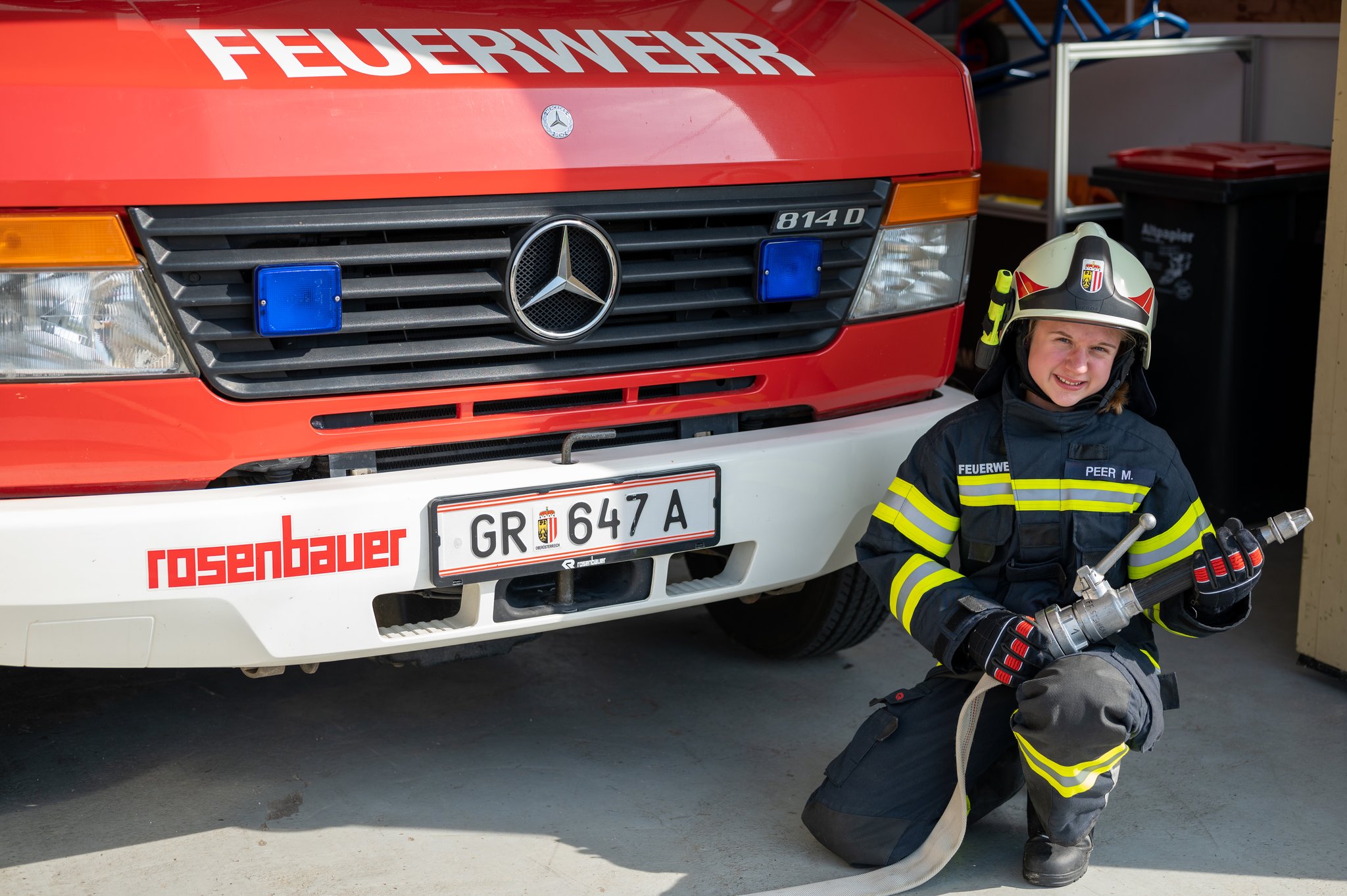 Ein Hobby mit Verantwortung: Mit Leib und Seele Feuerwehrfrau - Wels ...