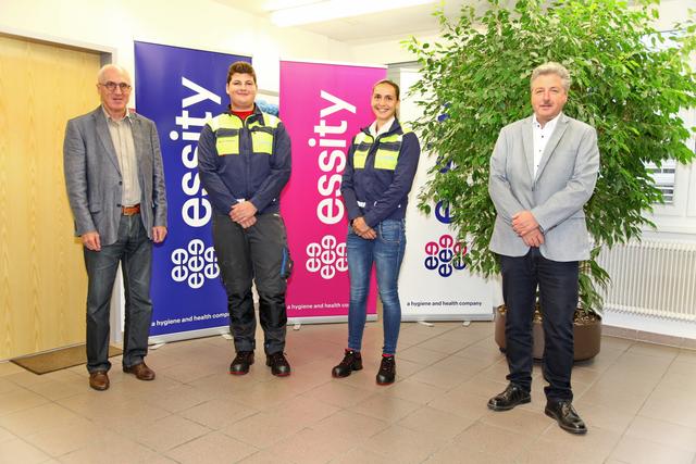 ESSITY ORTMANN: Neue Lehrlinge beginnen ihre Ausbildung - Wiener Neustadt