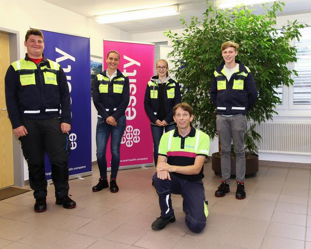 ESSITY ORTMANN: Neue Lehrlinge beginnen ihre Ausbildung - Wiener Neustadt