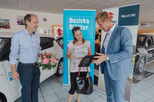 Steig ein!: Mega-Gewinn: Isabel holt ihren neuen Suzuki Swift ab ...