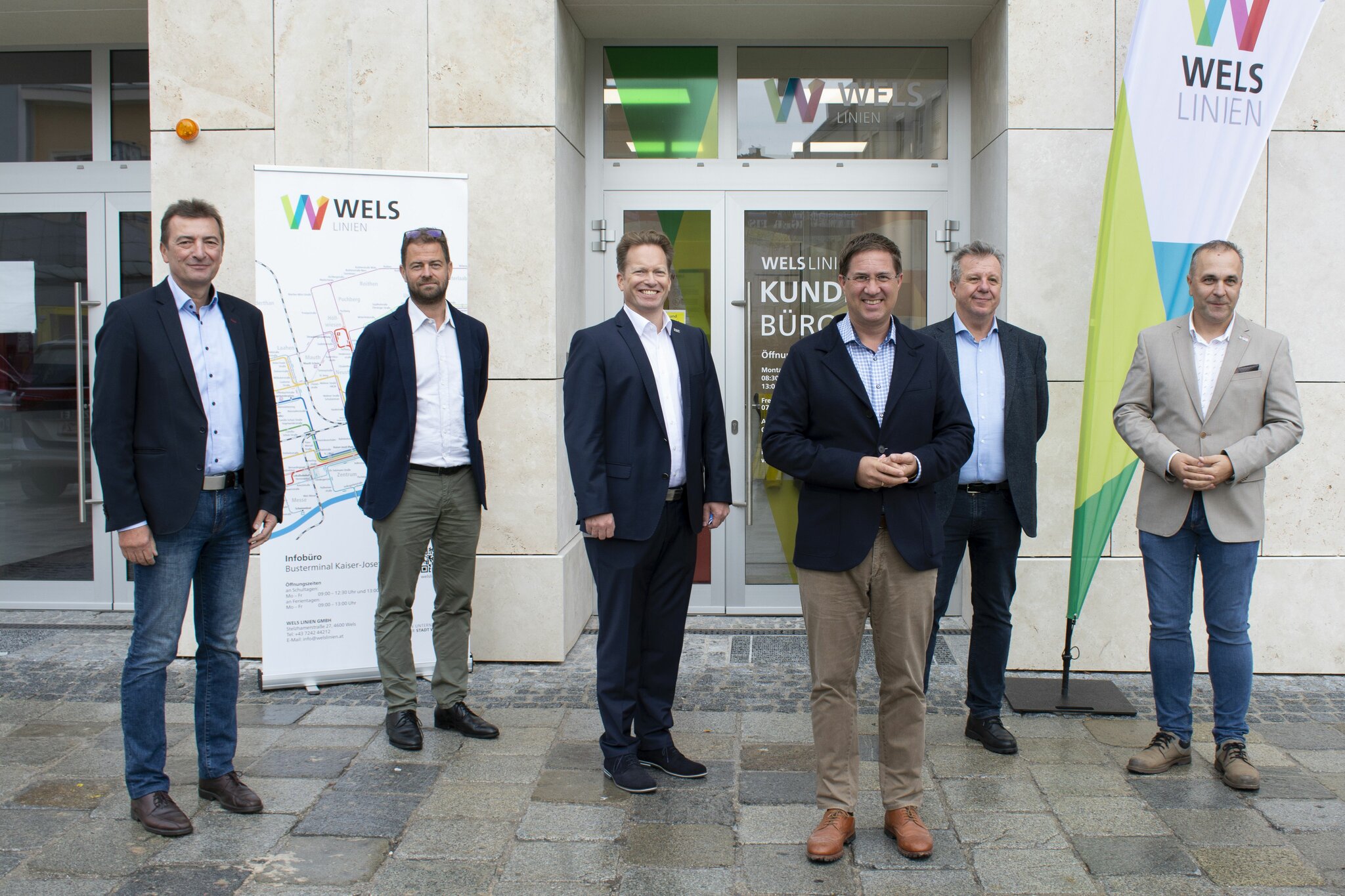 Am KJ: Wels Linien präsentieren neues Kundenbüro - Wels & Wels Land