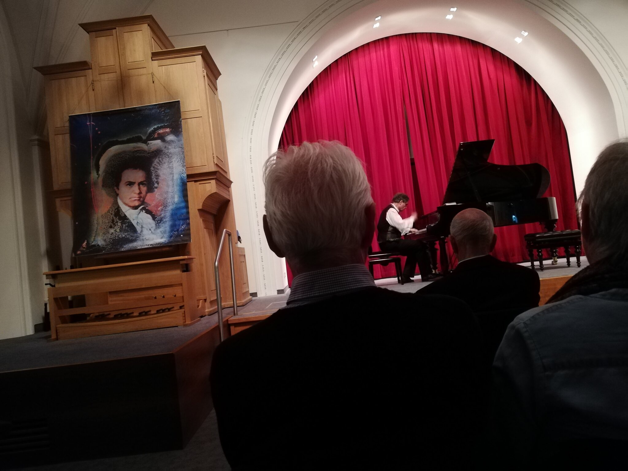 Paul Gulda in der Galerie DÈcole: Paul Gulda zu Besuch in der Galerie ...