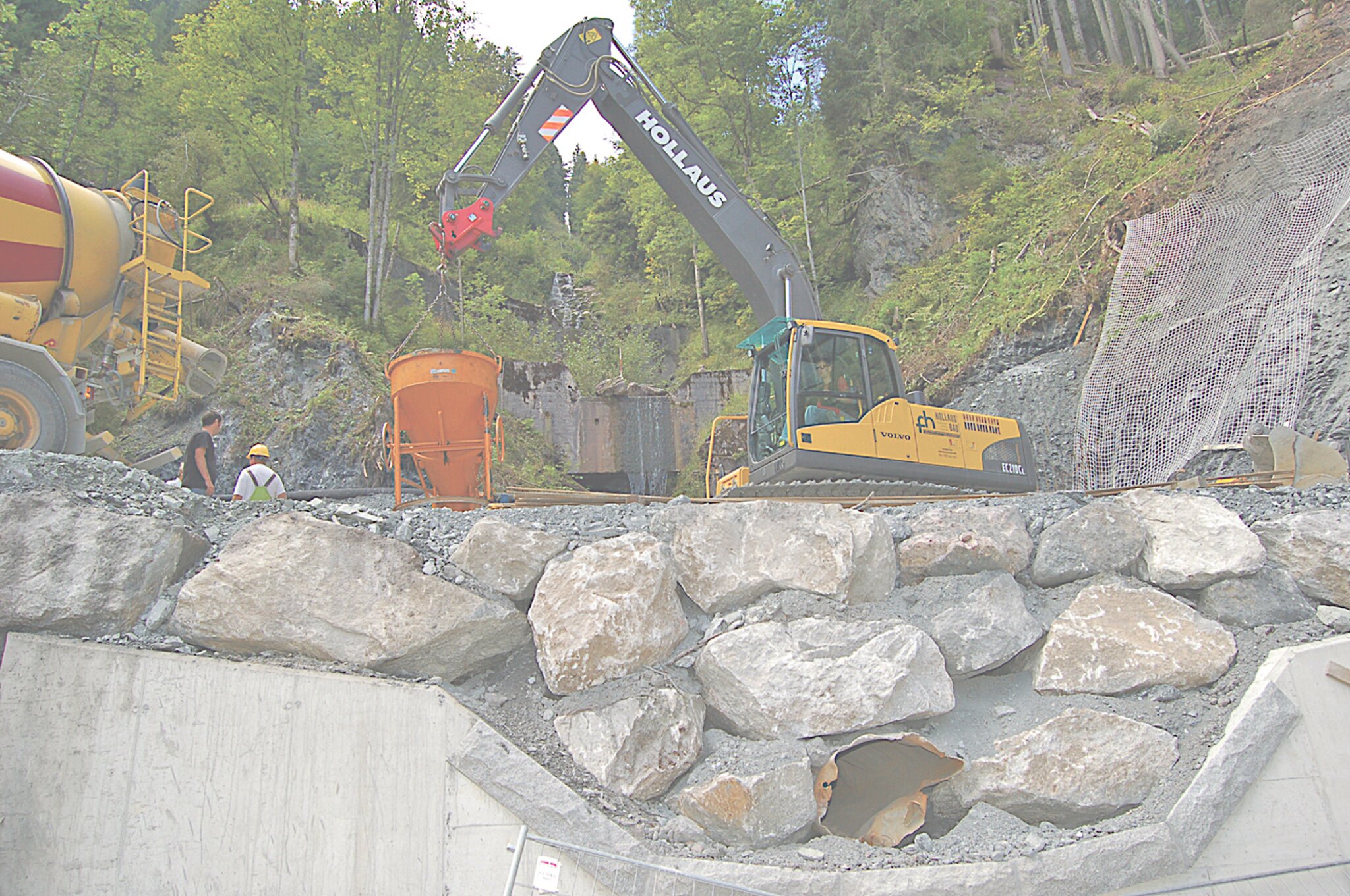 Kitzbühel - Wildbachverbauung: Kollaudierung am Gänsbach durchgeführt ...