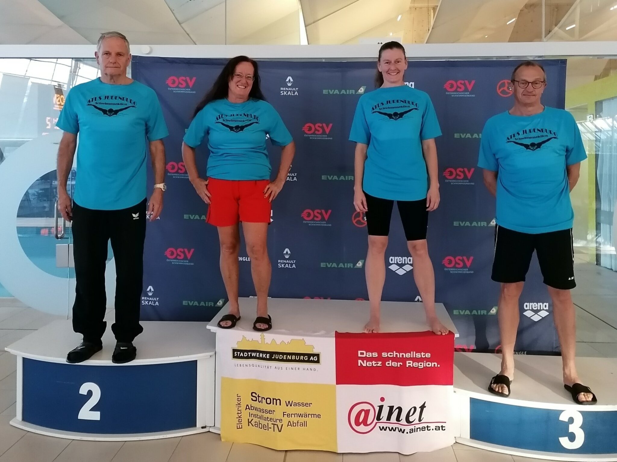 Österreichische Mastersmeisterschaften: Drei Meistertitel und weitere 14 Podestplätze für den ...