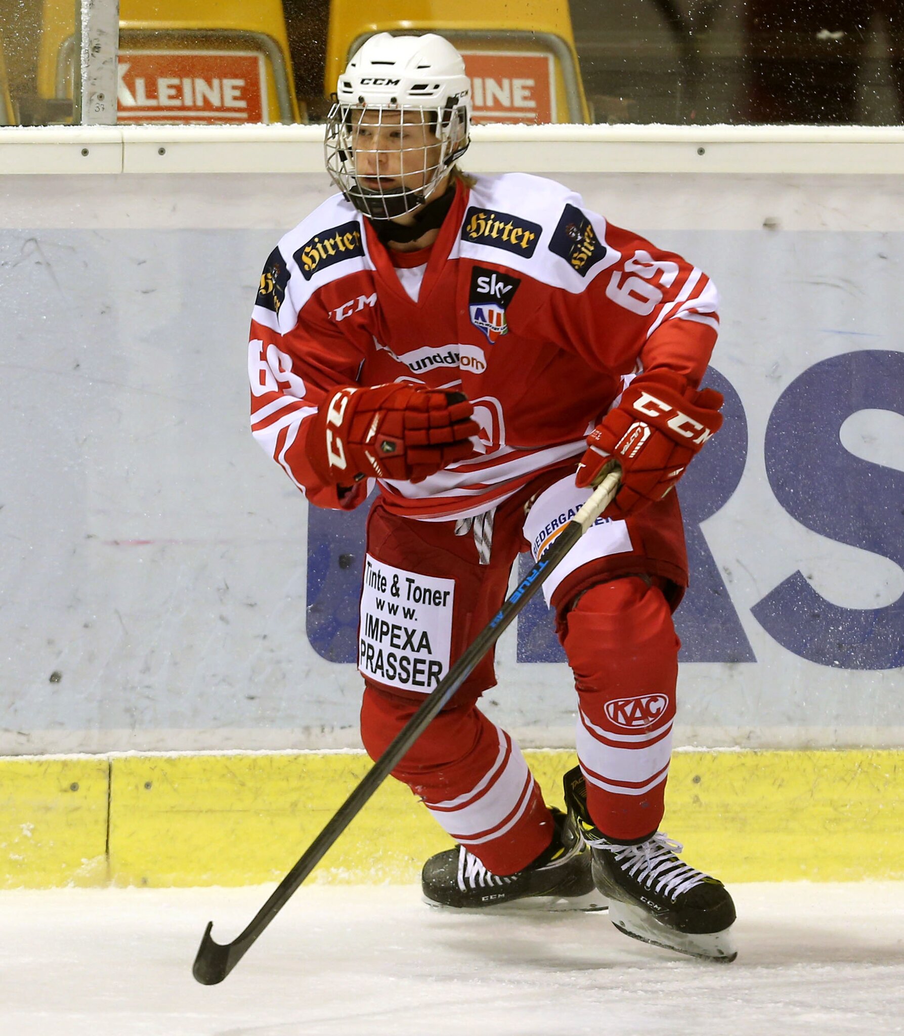 Eishockey: Klagenfurter Thimo Nickl (18) auf dem Weg in die NHL ...