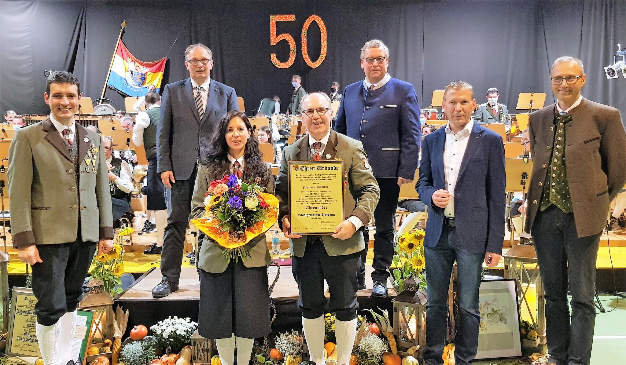 Grenzlandkapelle Hardegg spielte Konzert: 89 Werke zum 50er gespielt ...