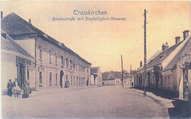 Damals & Heute : TRAISKIRCHEN DREIFALTIGKEITS KASERNE um 1930 bis 2020 ...