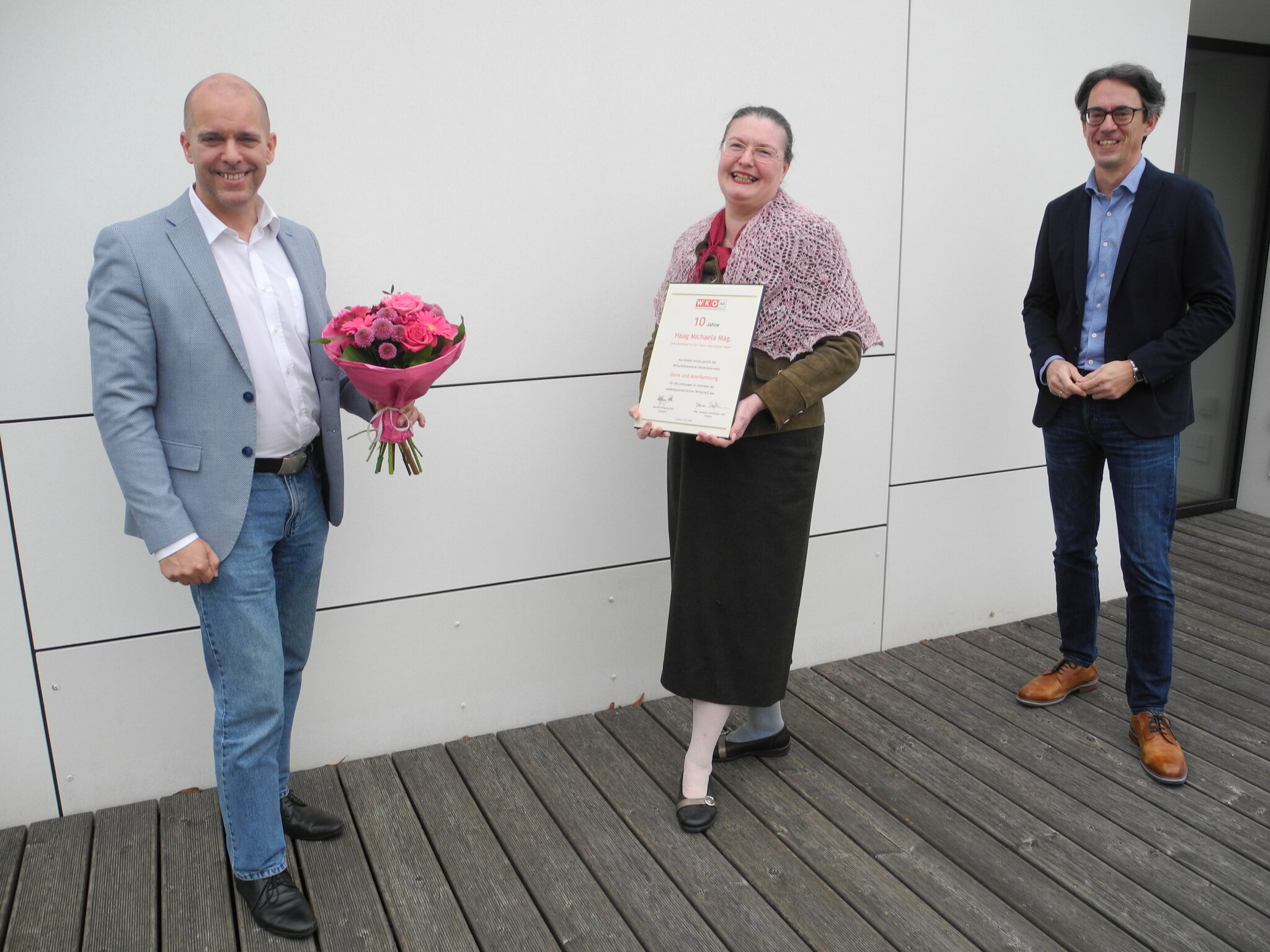 Mitterndorf: Michaela Haag feiert 10-jähriges Firmenjubiläum - Baden
