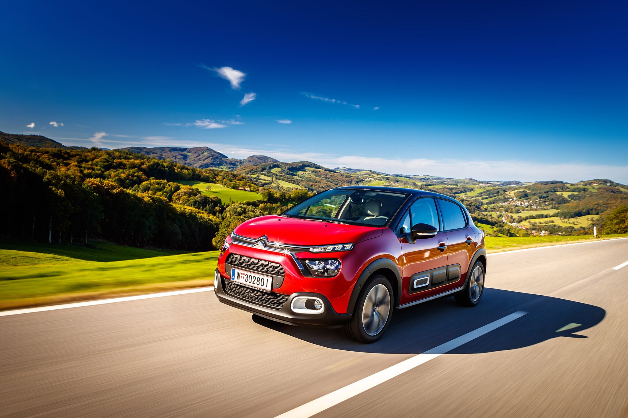 Frisch und fröhlich, der neue Citroën C3! - Innere Stadt